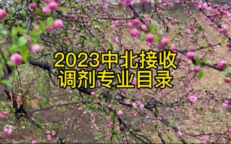 2023年中北接收调剂专业目录