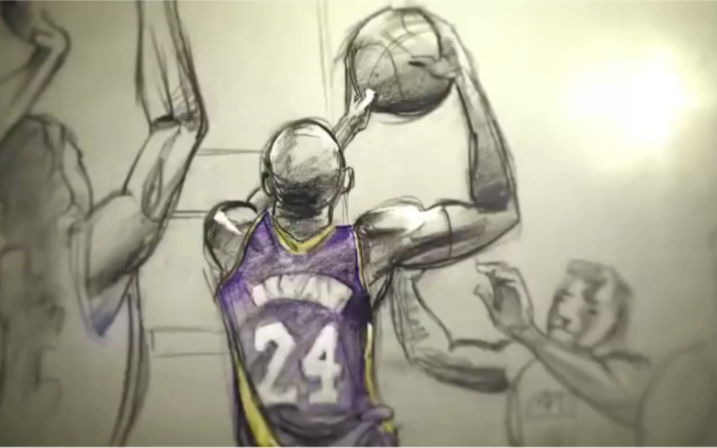 【奥斯卡获奖动画短片】Dear Basketball《亲爱的篮球》,科比·...