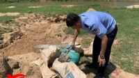 定安警方开展打击非法采砂专项整治行动