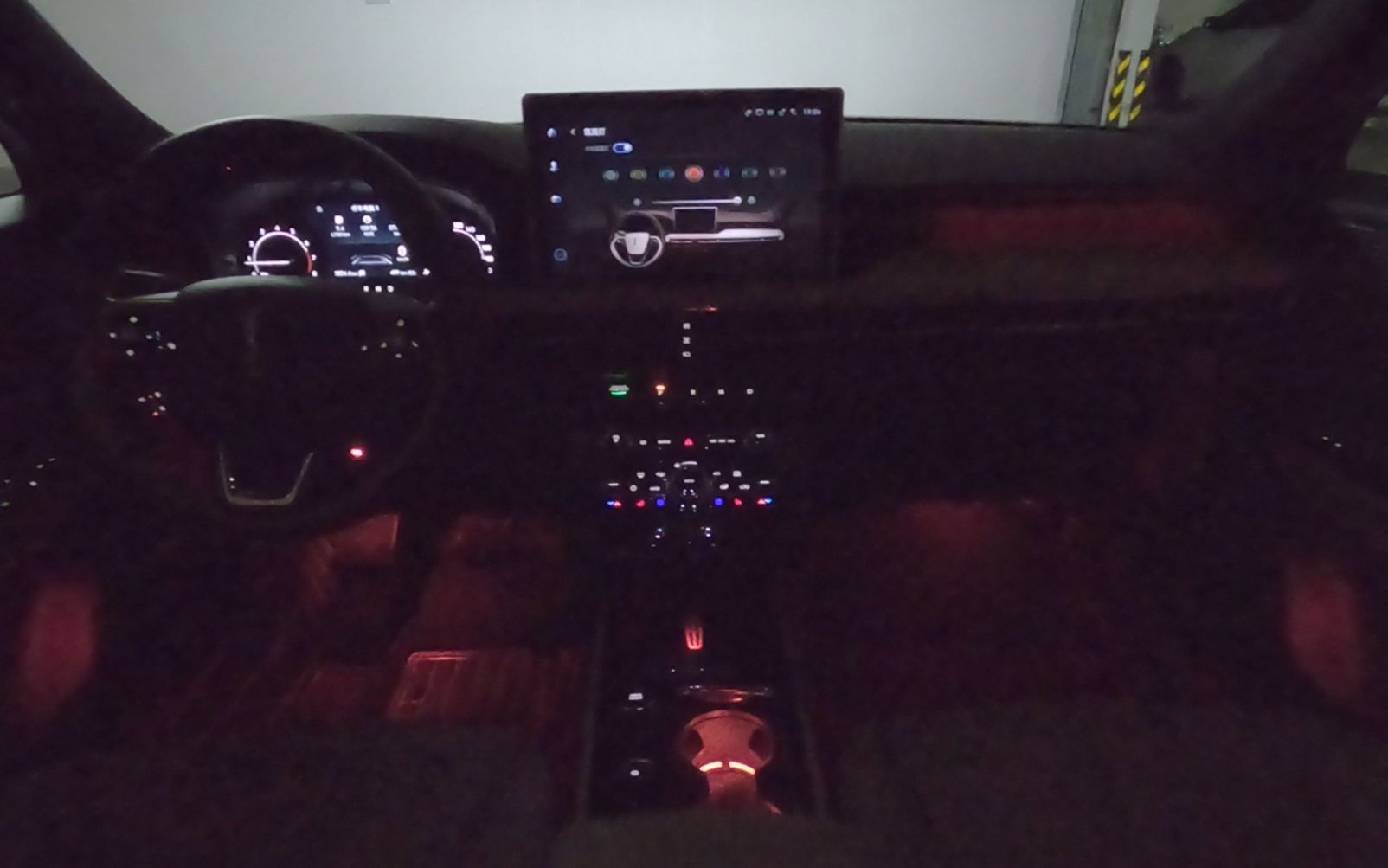 林肯冒险家氛围灯效果