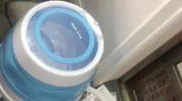 折叠洗衣机使用视频 超简单
