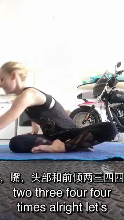 疫情中的在线舞蹈课1 / 玛莎葛莱姆现代舞二阶段课程(机翻中英字幕)