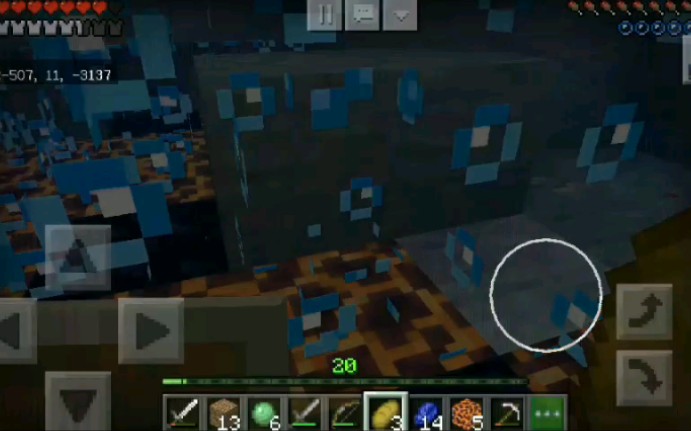 我的世界-美轮美奂的水下矿洞