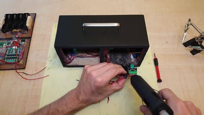 diy自制音质无敌的音响,双低音,双高音,完美!