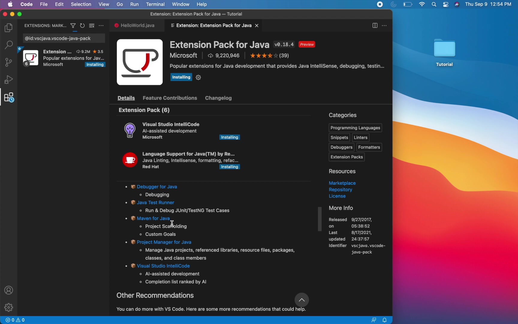 如何在vscode中使用java