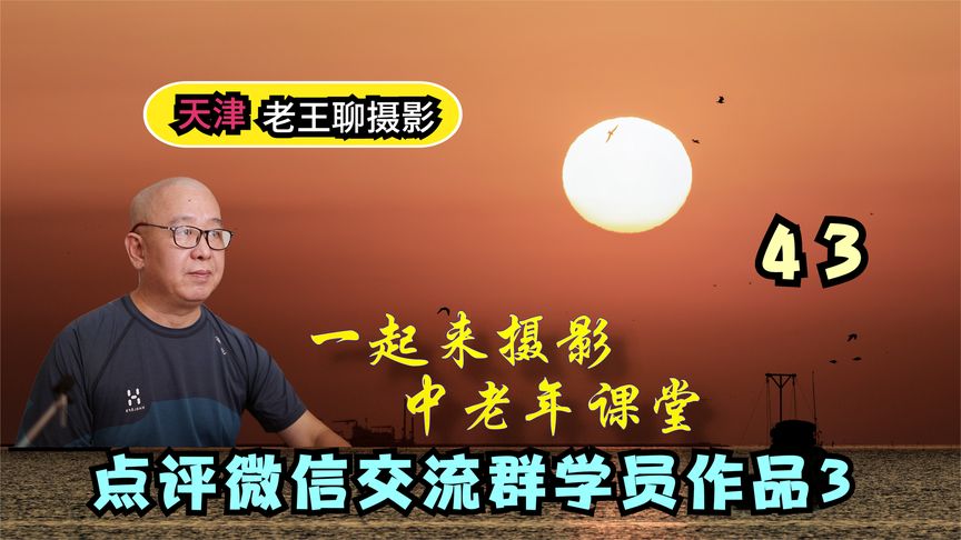 点评微信交流群学员的摄影作品,分别指出优缺点,及作品如何改进