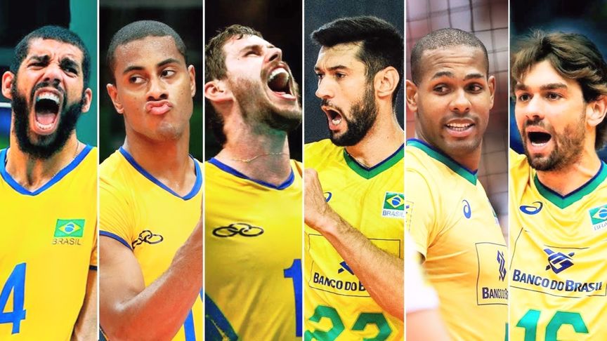 巴西男排!黄衫军团2019世界男排联赛精彩一览!