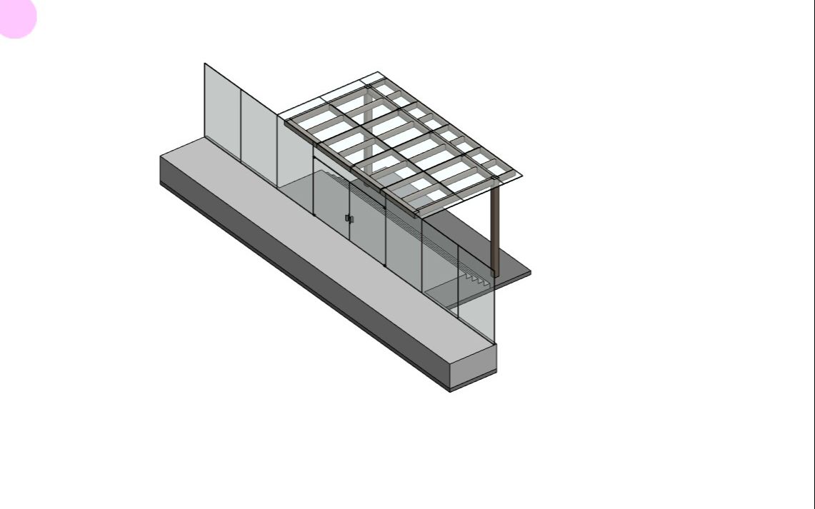 2019年1+X 建筑信息模型初级第2期第2题--钢结构雨棚