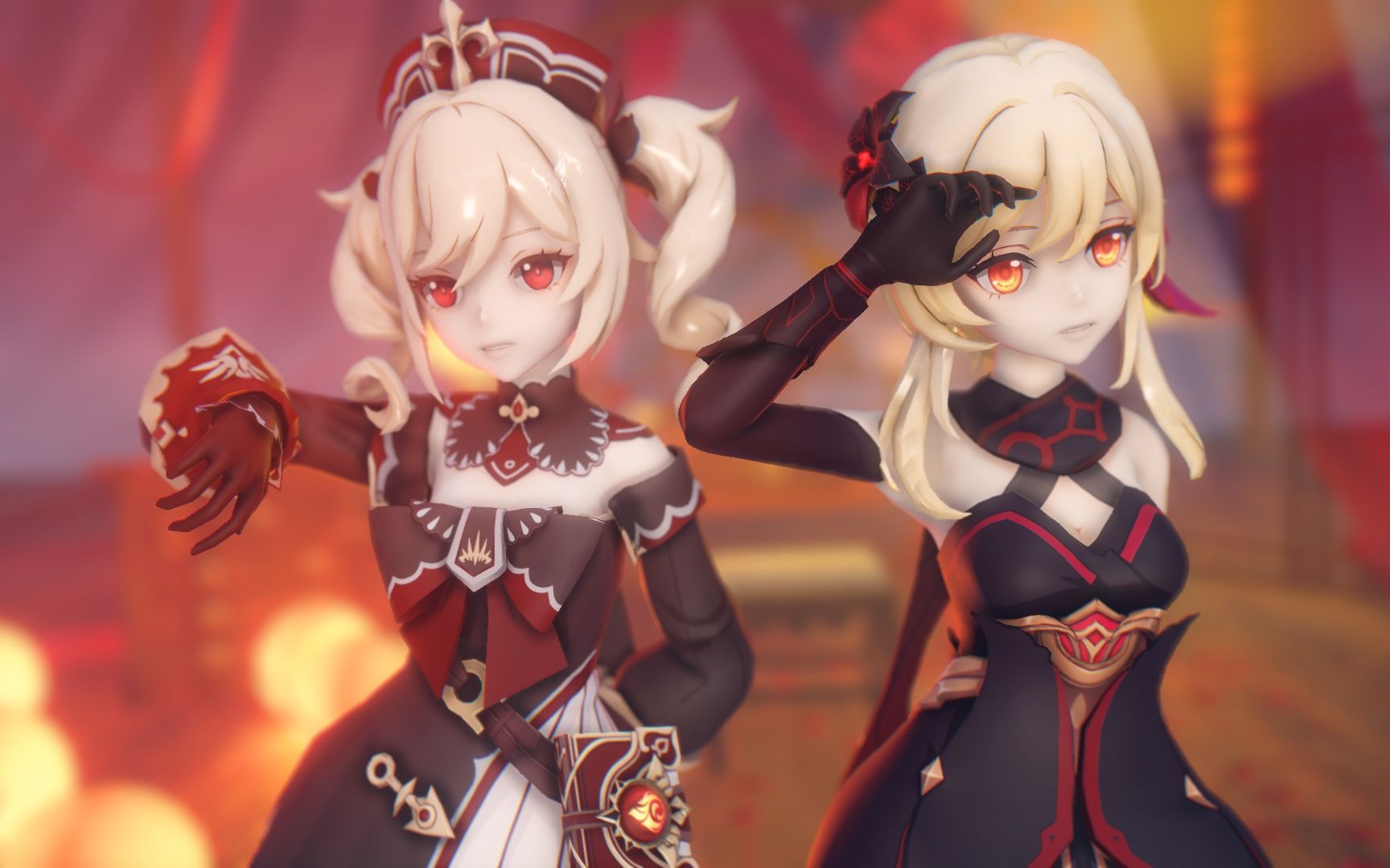 【全面屏/60FPS】原 神 黑 化 二 人 组