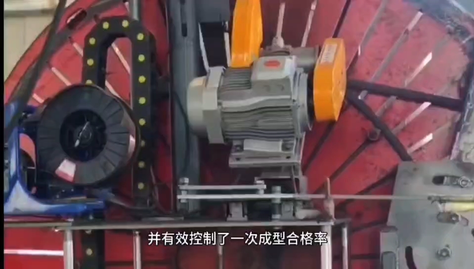 全数控钢筋弯圆机,钢筋弯曲焊接切断一体化加工,钢筋笼加强圈智能化...