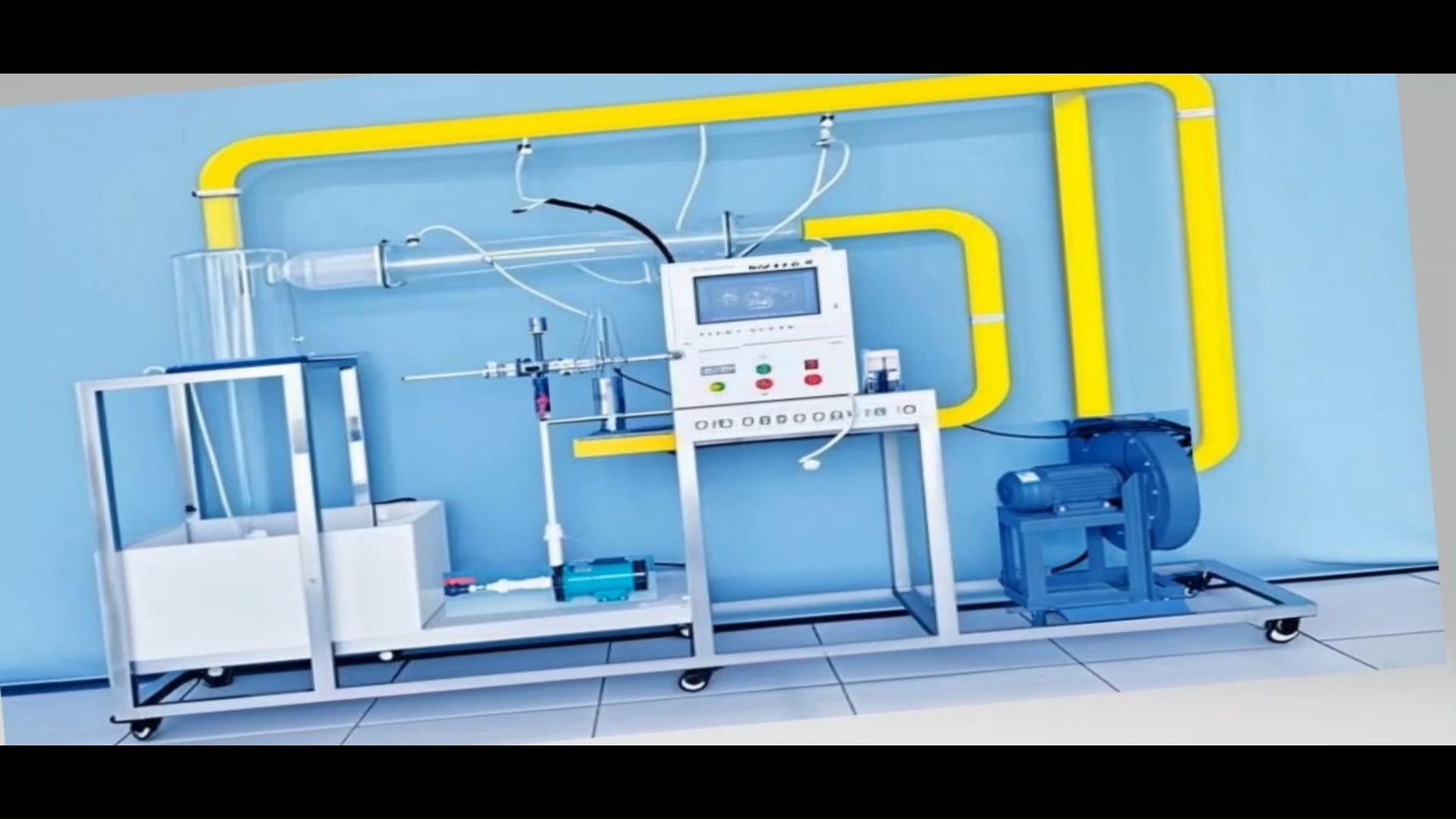 ...旋风除尘器组合装置JGQ531Ⅱ数据采集高效湿式除尘器实验台设备