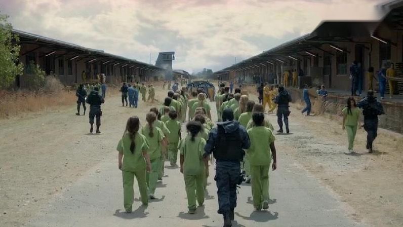 未来世界的小孩被分为5类颜色,绿色最安全,而橙色会被杀死