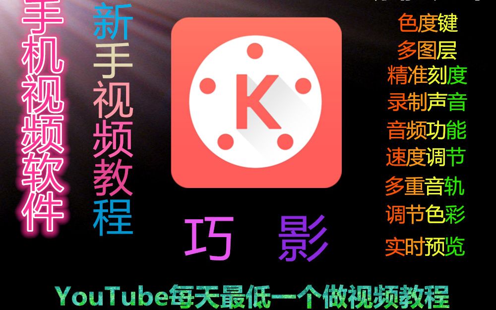 【干货】手机做视频!巧影新手教程第7课!—抖音旋转特效视频 创意...