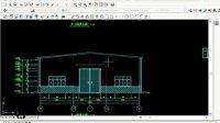 钢结构厂房建筑图画法:建筑四立面屋面建筑图画法-钢结构培训网