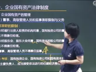 2015中级经济法 第八章 相关法律制度(国有资产管理法律制度)_标清