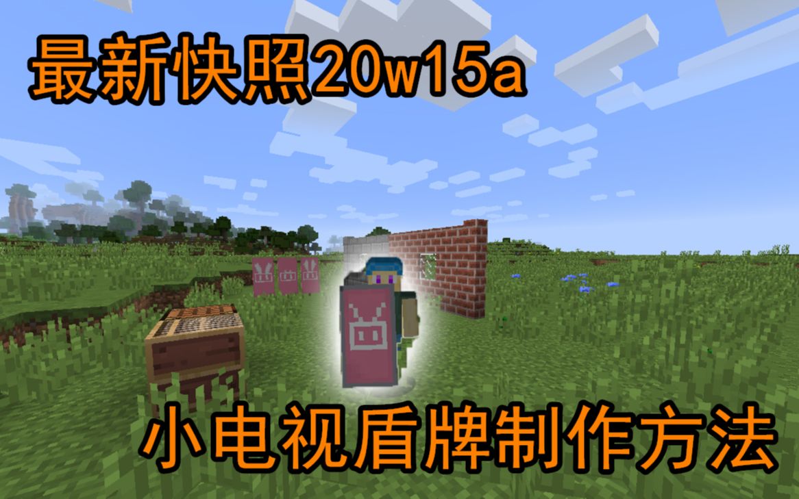这可能是全站最像小电视的盾牌/旗帜!【我的世界/Minecraft】旗帜制作 ...