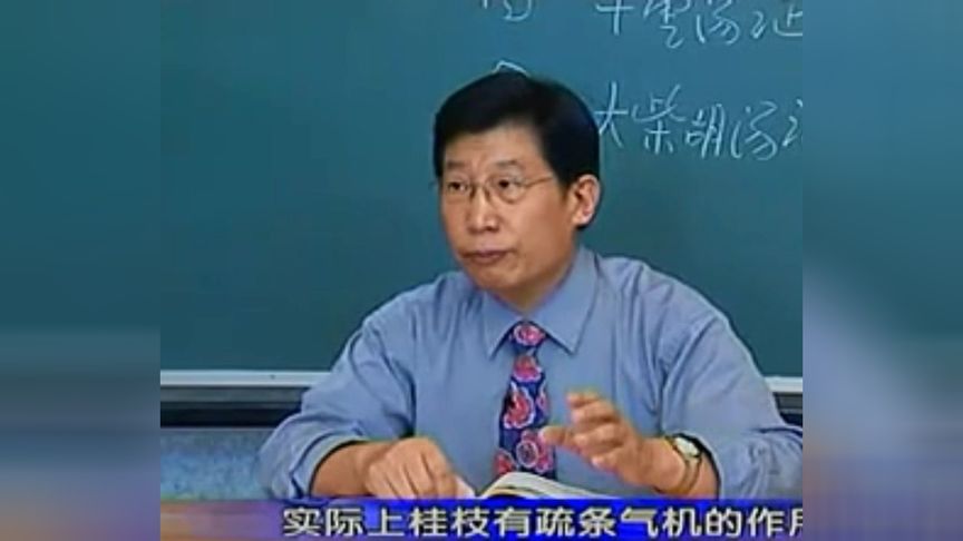 郝万山讲桂枝的作用你真的懂吗?解表、温阳、降冲、开结、疏机87