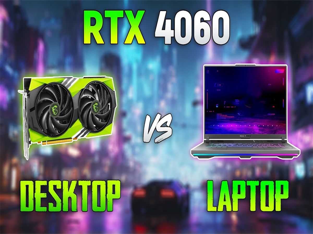 ...8G(桌面端)vs RTX 4060 8G(140W移动端) 显卡对比(1080P分辨率测试)