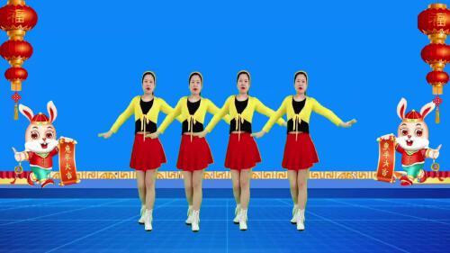 2023年好兆头!喜庆开场舞《开门红》祝大家:财源滚滚发大财