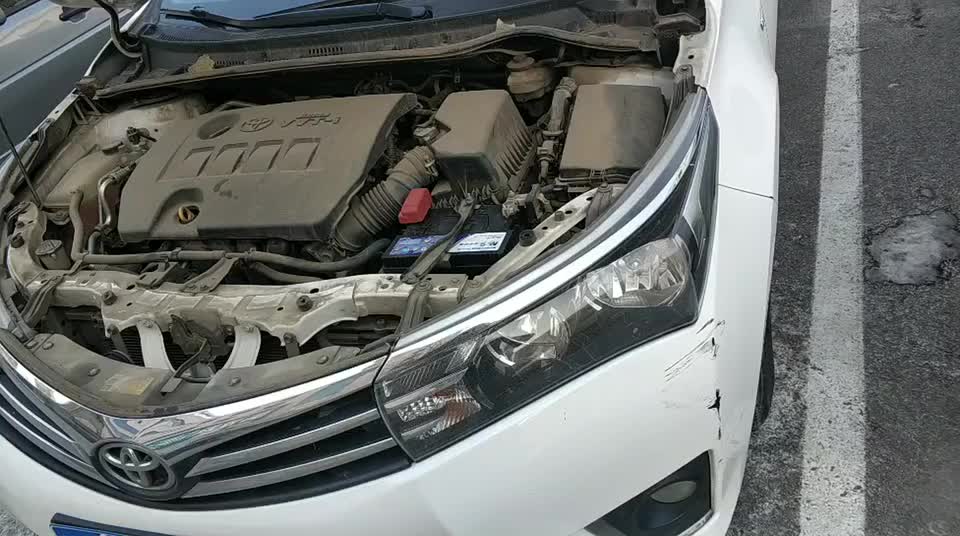 丰田卡罗拉更换电瓶【来自懂车帝车友圈】