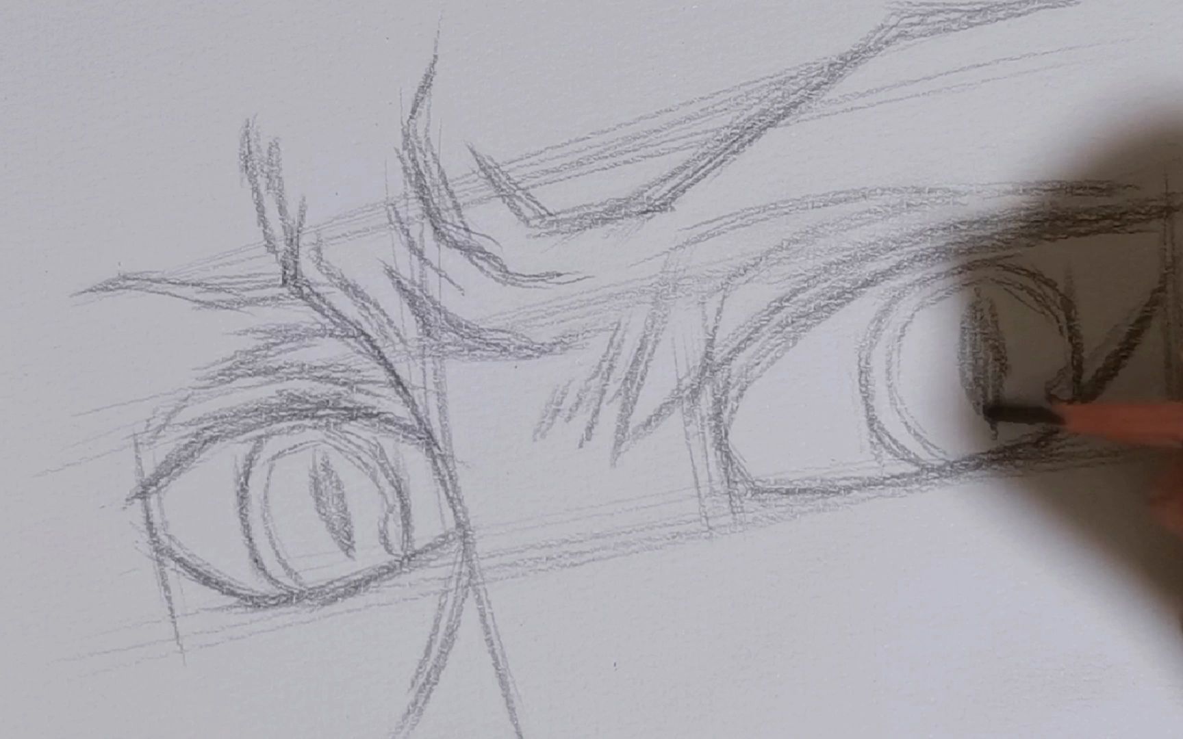 动漫眼睛这样画不是很简单吗?手绘鬼灭之刃