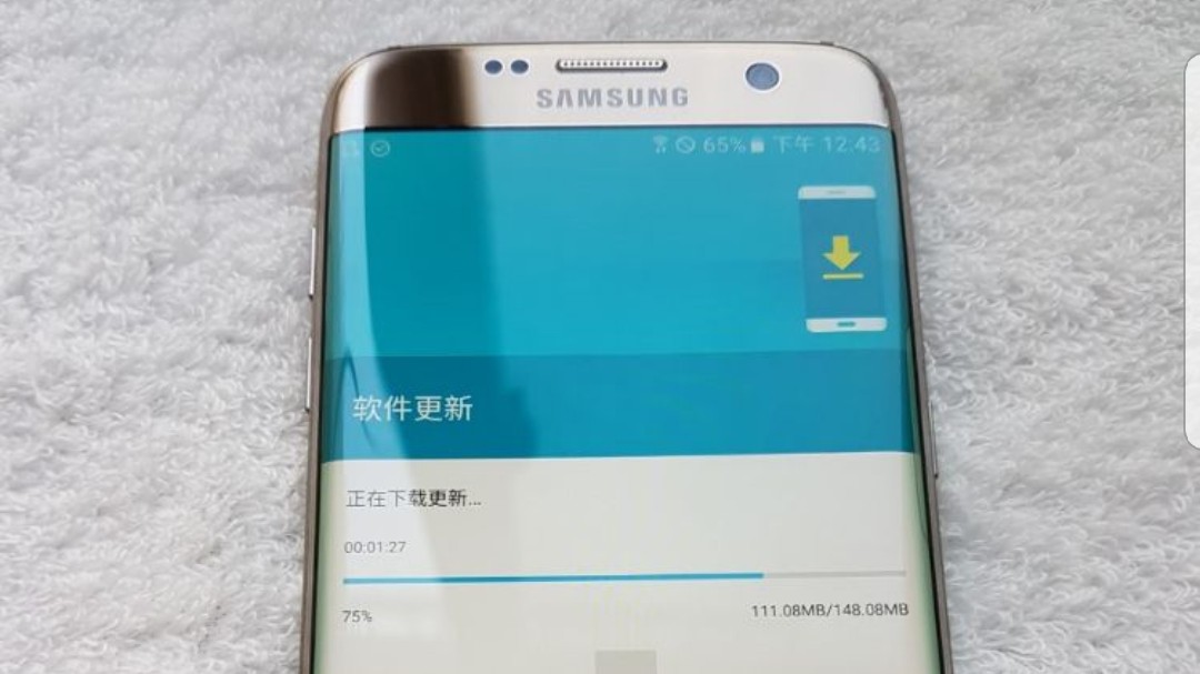 【静静的童话】国行三星s7edge喜迎安卓8.0正式版更新,终于吃上...