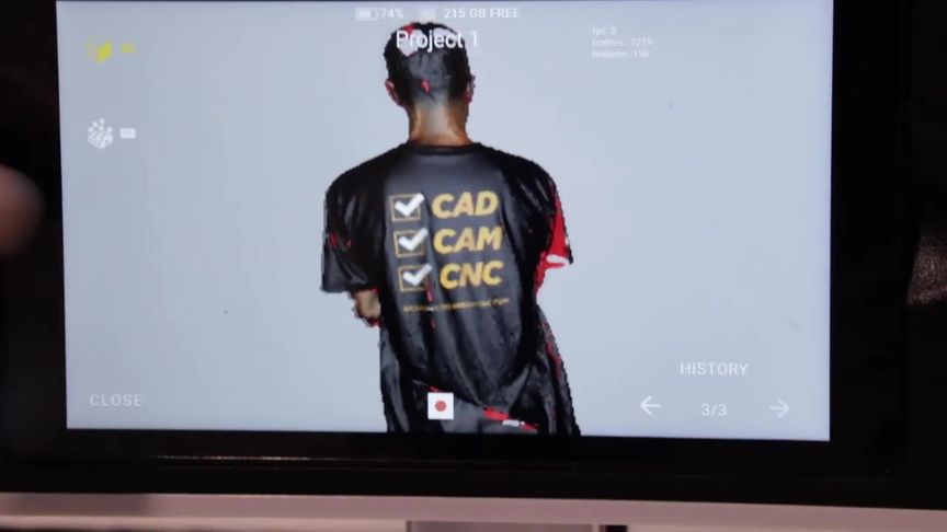 3D打印的模型是怎么构建的,原来由人体形体扫描设备