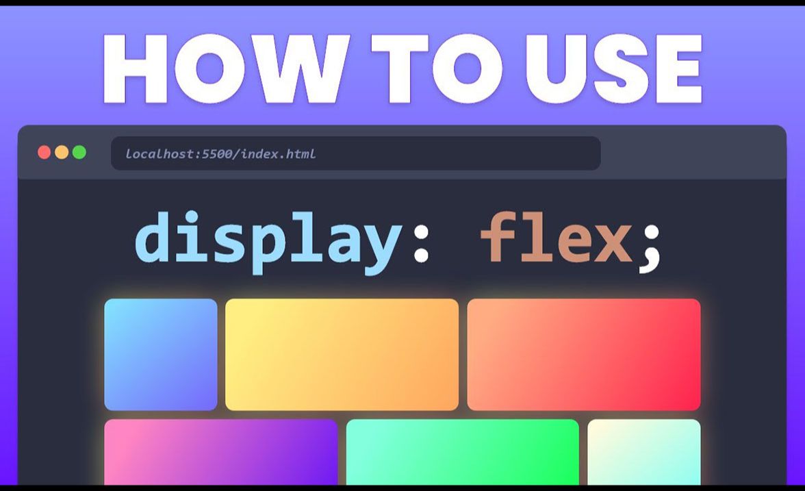 【速成班】20分钟学会CSS Flexbox布局,前端开发必备技能!