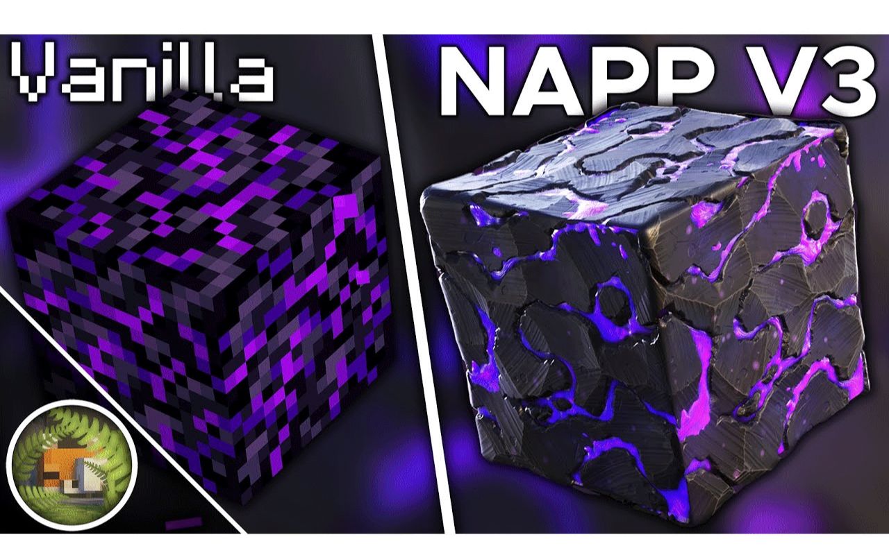 NAPP + AstraLex Continuum vs 我的世界原版材质