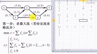 0715 最小费用最大流的EXCEL求解