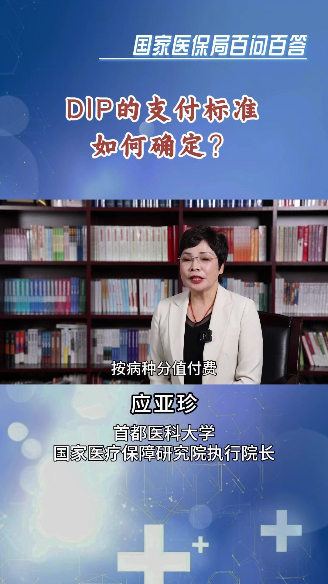 DIP的支付标准如何确定?