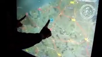 在玻璃上查地图:睿联嘉业多指触摸式互动投影技术演示