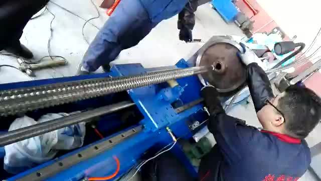 #拉床生产厂家#卧式拉床带跟刀架#内孔加工 #螺纹元件加工