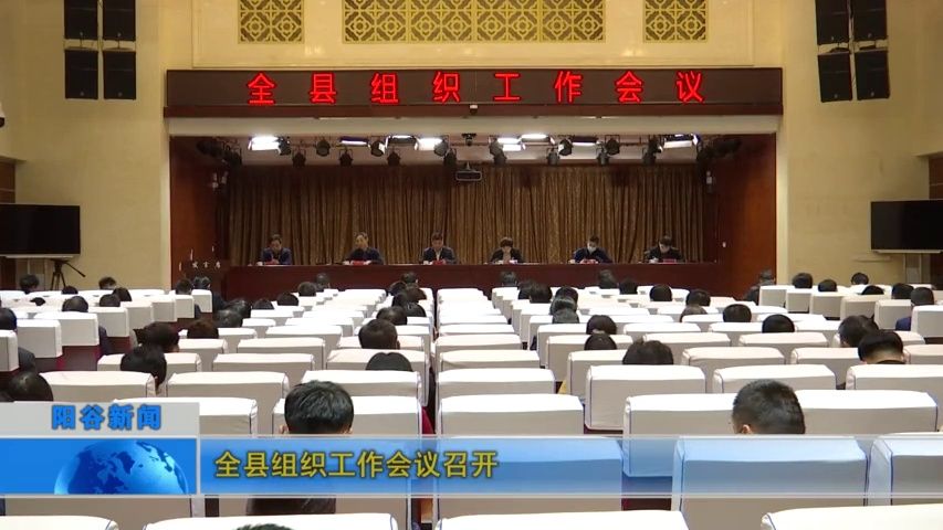 视频:全县组织工作会议召开