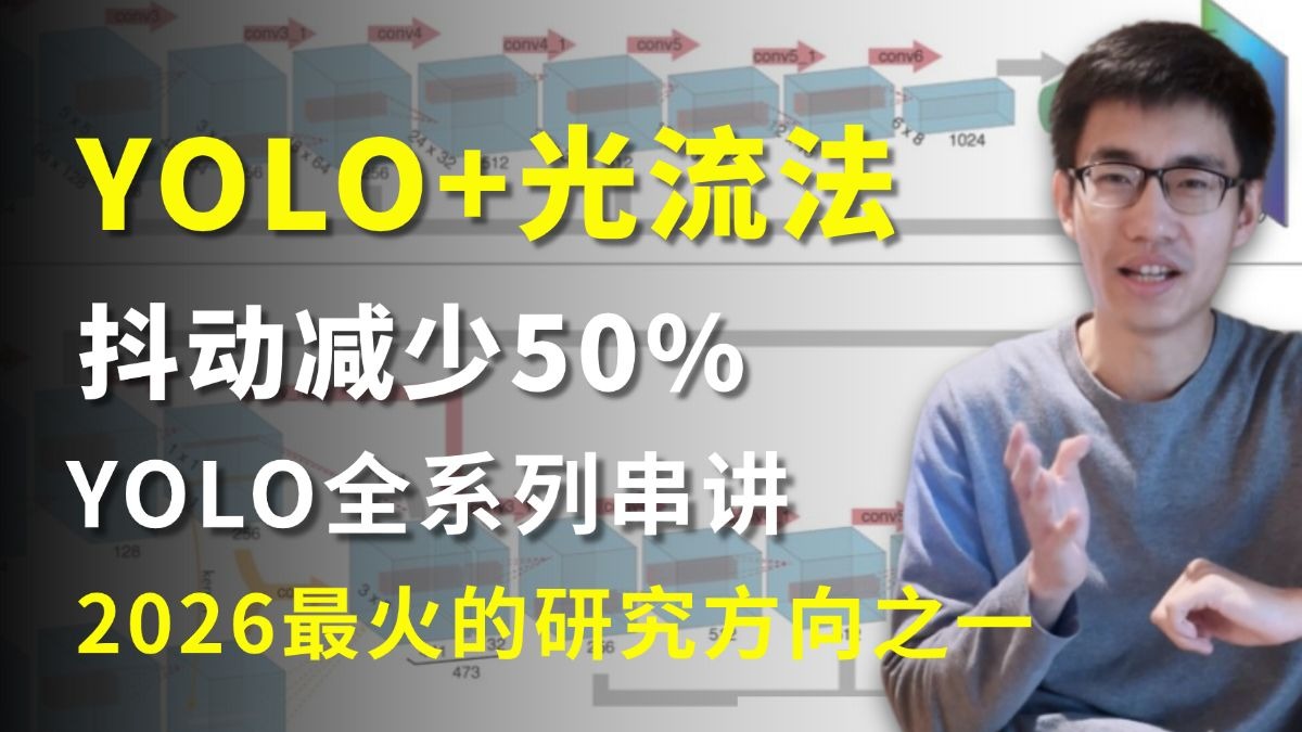 【YOLO+光流法】2026最火的研究方向之一!博士精讲YOLO算法及光...