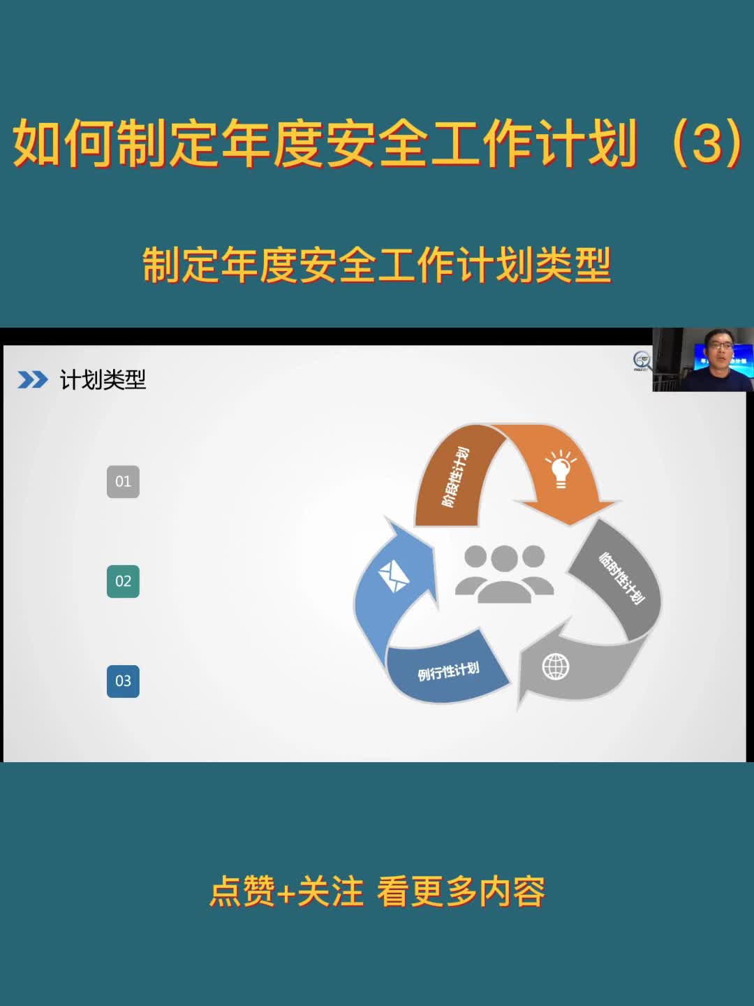 制定年度安全工作计划类型