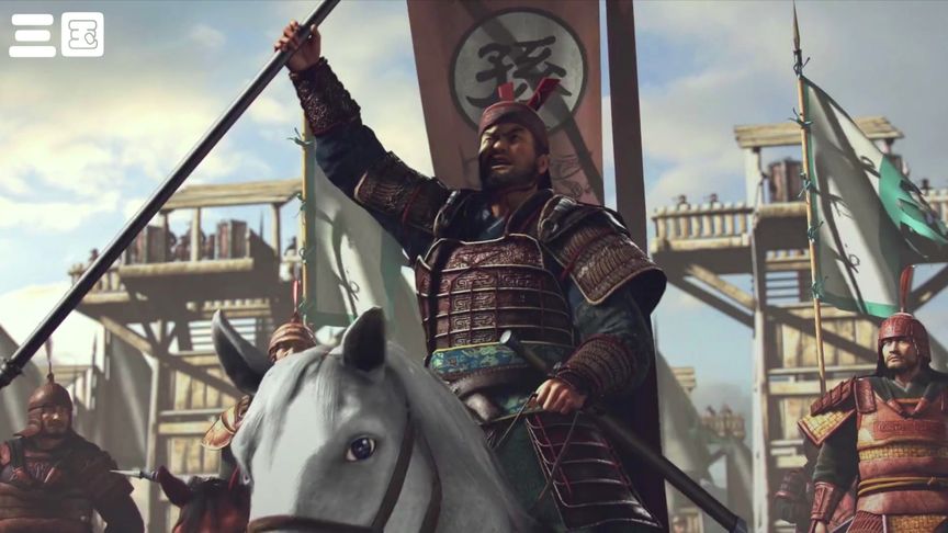 三国:孙坚与华雄的攻防大战。各种攻城器械,各种武器。真是精彩