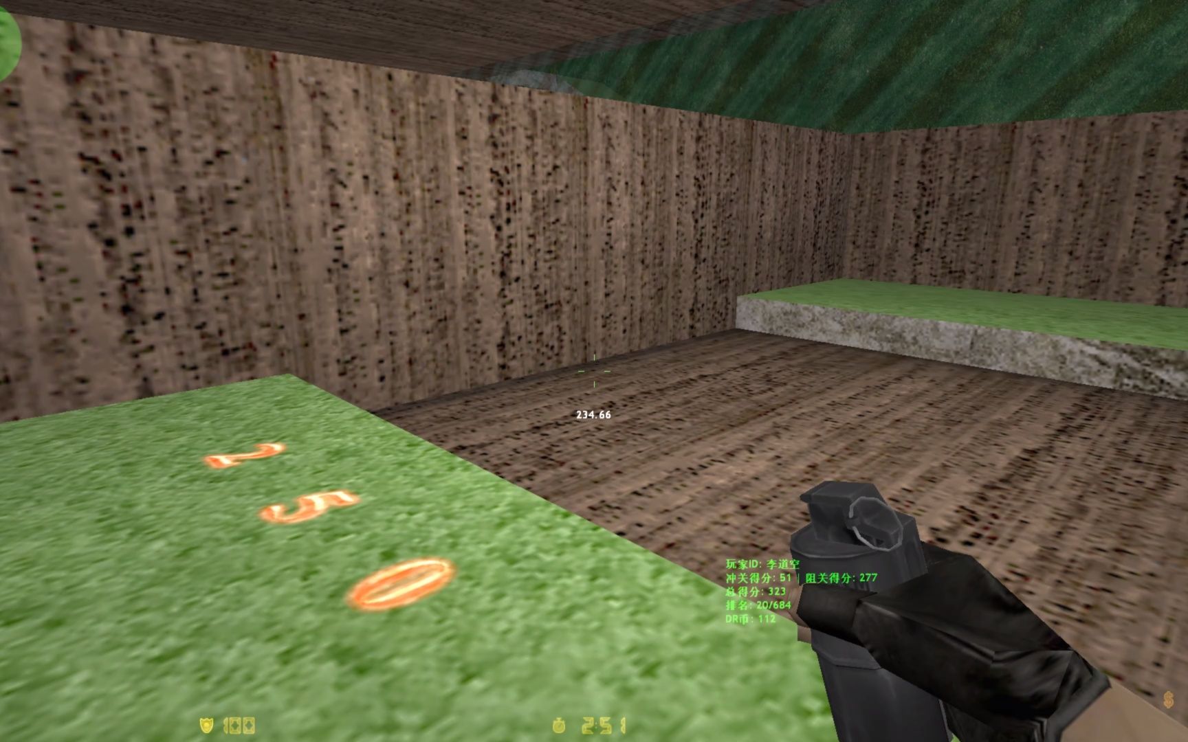 cs1.6死亡奔跑 匪阵营DCJ269跳256板子 KZ_反恐精英