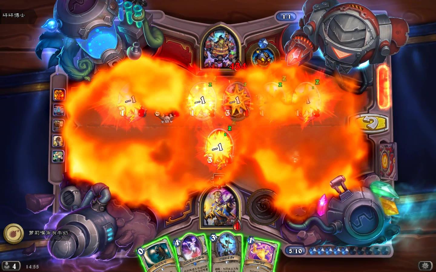 炉石传说冒险模式,砰砰实验室最终区域秘密实验室,通关攻略