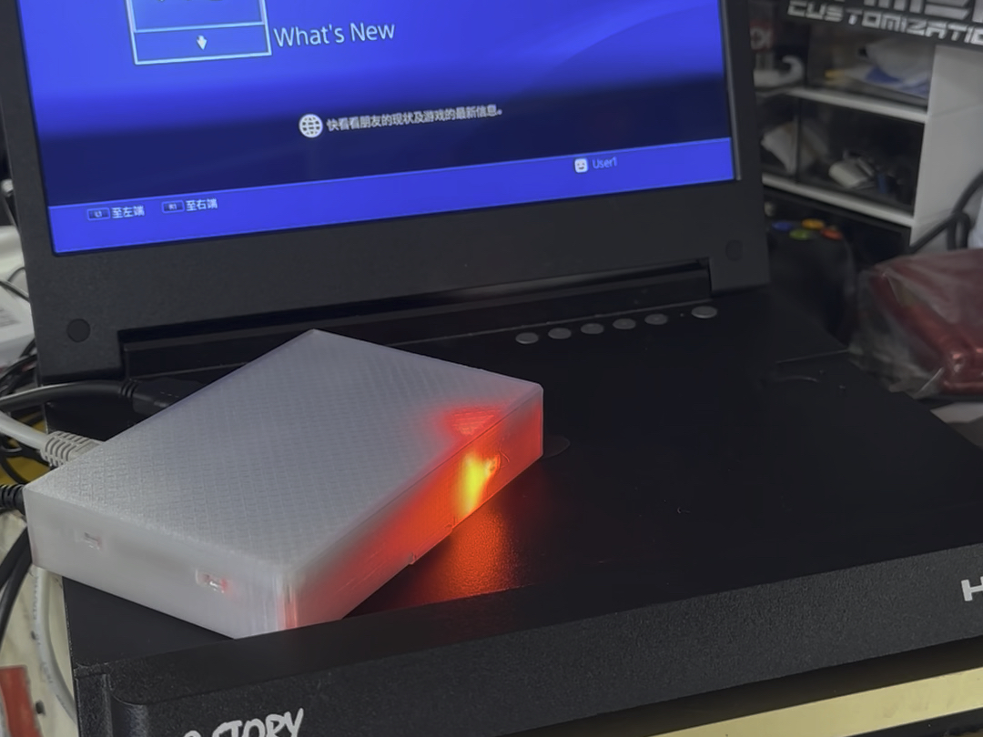 索尼Ps4 11系统 全自动快速引导,一分多钟,方便