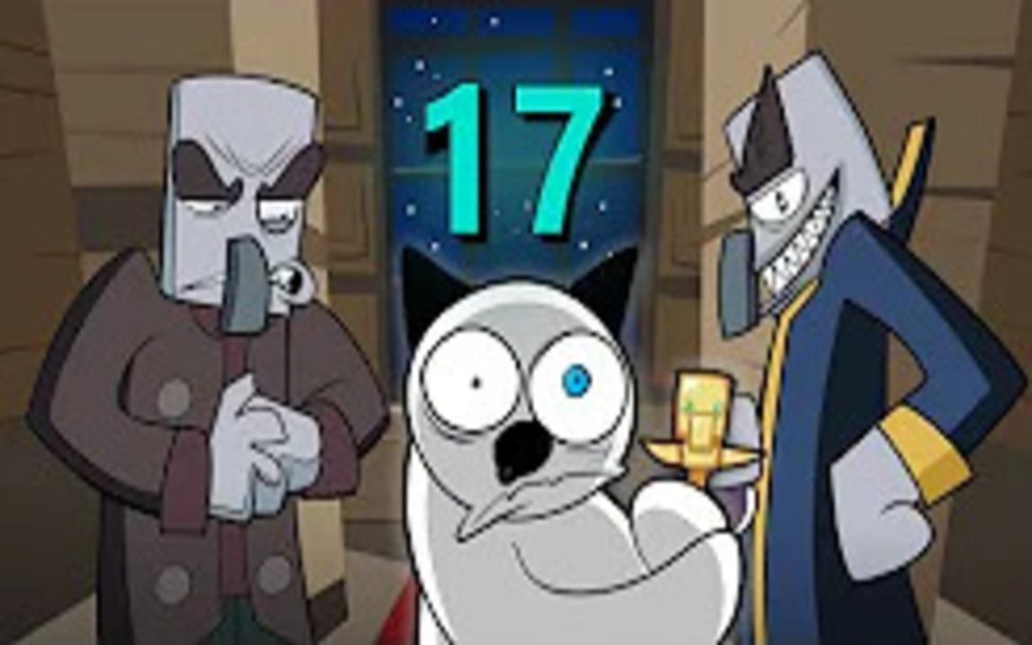 我的世界新手动画 第17集 宅邸 Minecraft for Noobs (Cartoon), part 17 - ...