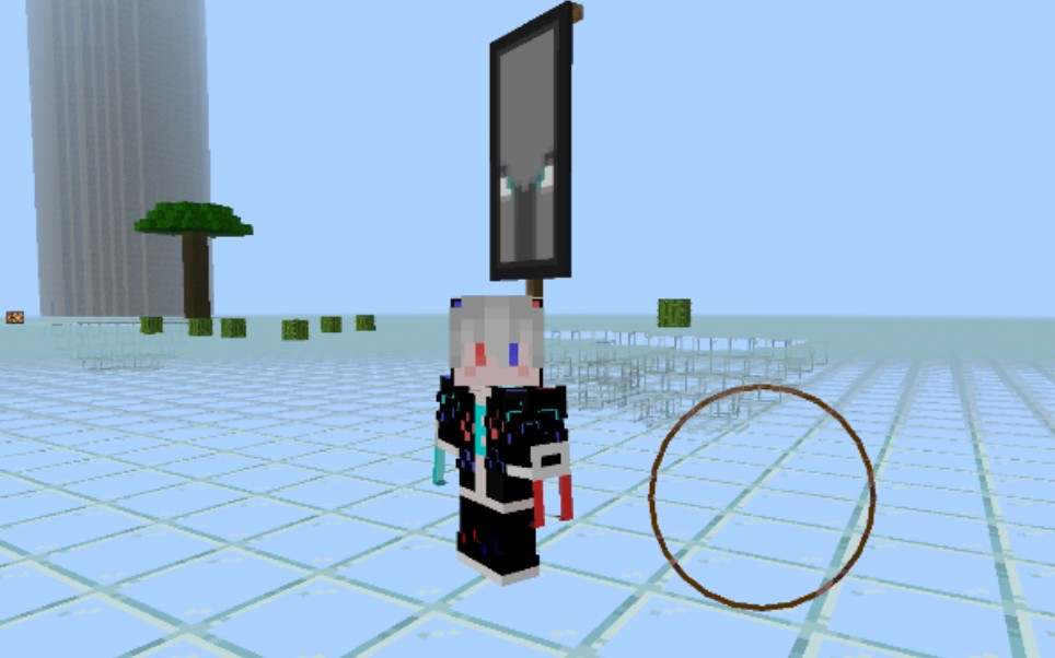 [btr]教你如何将旗帜戴在头上