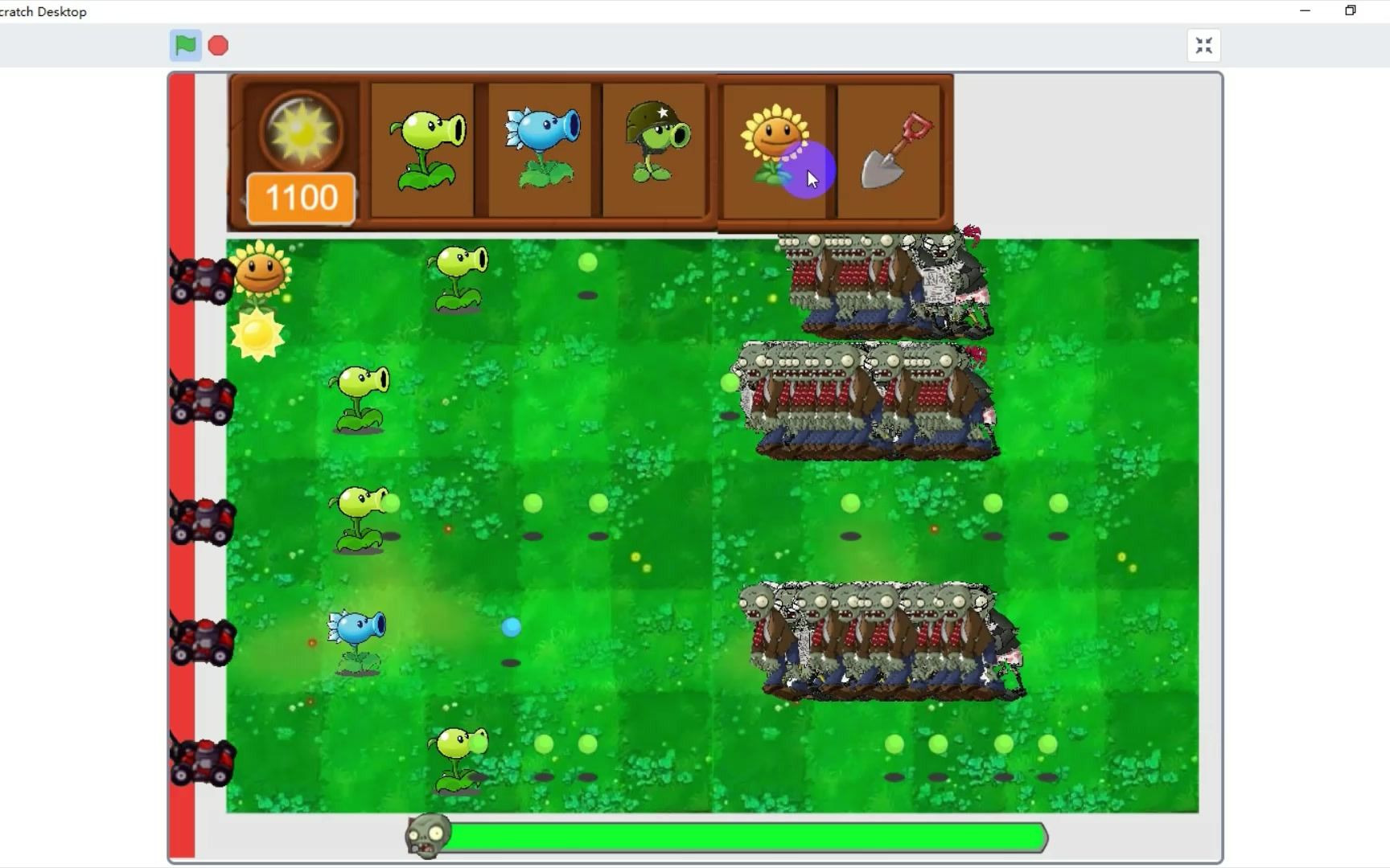 Scratch 植物大战僵尸
