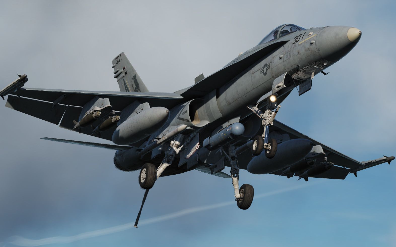 DCS F/A18C大黄蜂 全武器使用教学