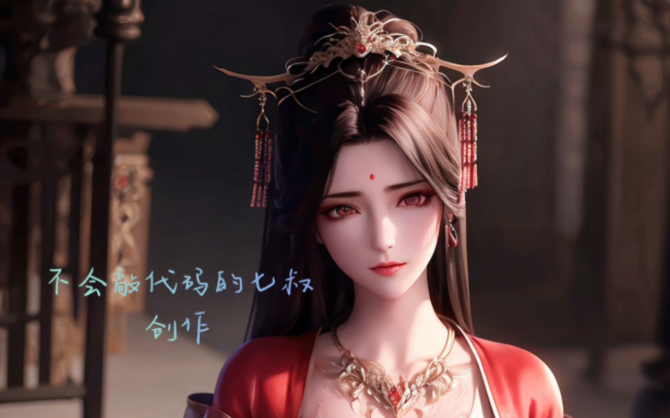 【AI绘画】完美世界-月婵(不会敲代码的七叔)