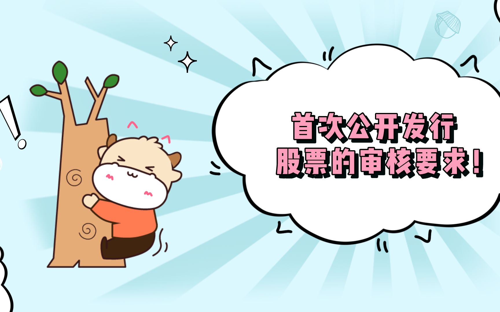 注册会计师|CPA经济法:首次公开发行股票的审核要求!