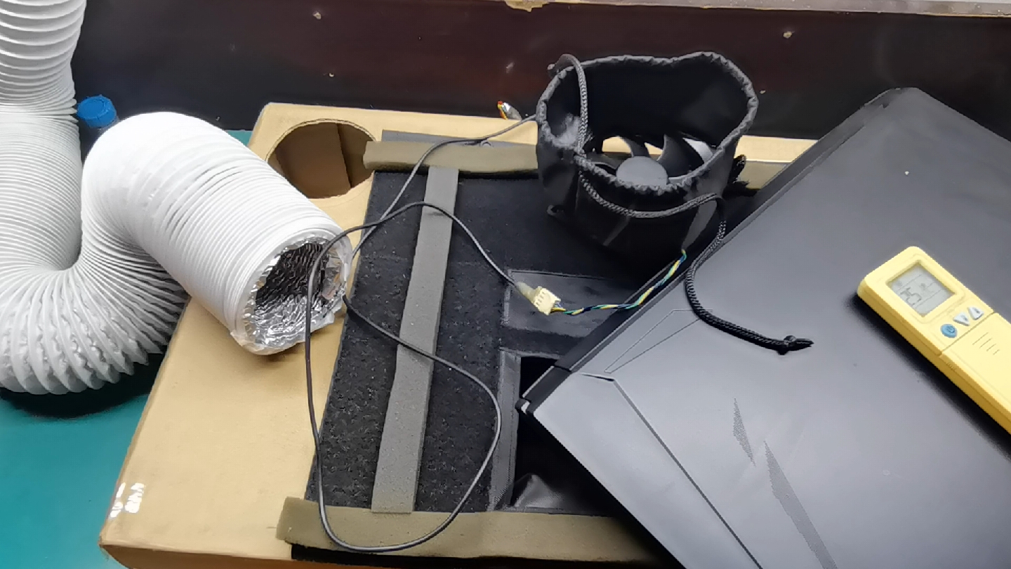 电脑连接空调使用,为什么推荐管口加个风扇