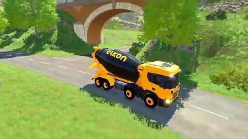 沉浸式体验!巨型工程车模拟运输全记录,震撼你的视觉神经