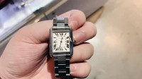 卡地亚手表简洁大气,超好看!