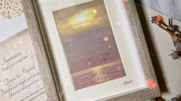 来咯来咯,海边一梦 油画棒视频教程 新手入门可画